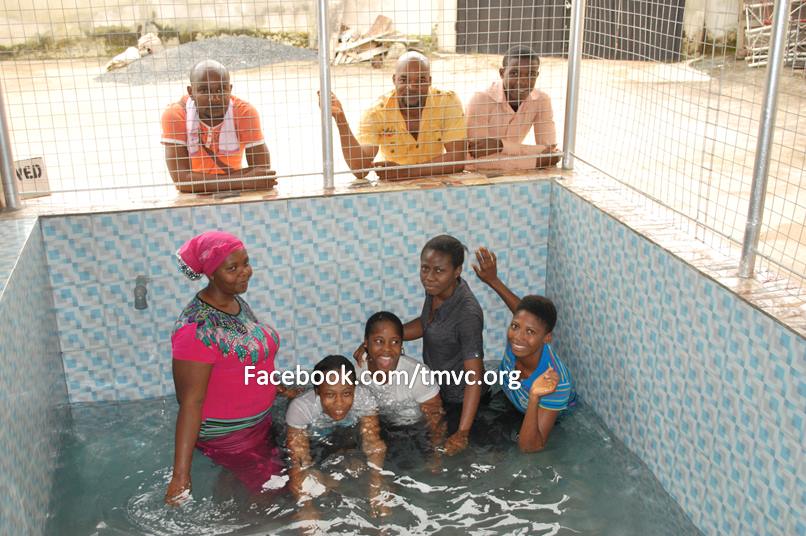 FIRST BAPTISM AT THE BAPTISTRY – MVC