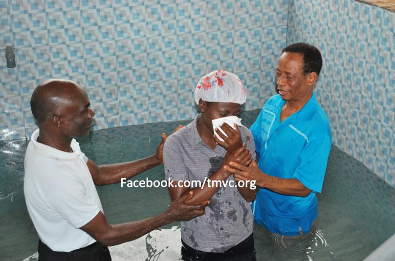 FIRST BAPTISM AT THE BAPTISTRY – MVC